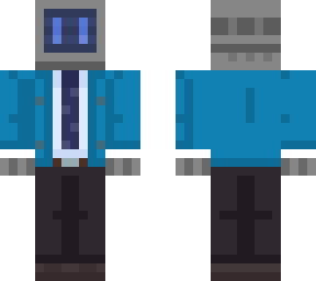 Pbutternj Blue Jacket | Minecraft Skin