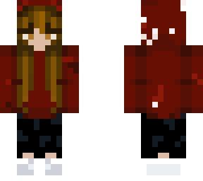 Red girl | Minecraft Skin
