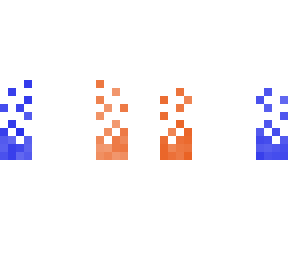 watere and fire arms | Minecraft Skin