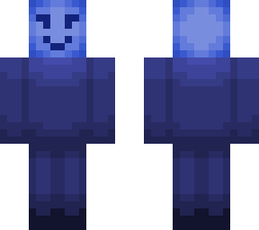blue smile guy | Minecraft Skin