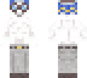 Buff Happy Ghast with goggles | Minecraft Skin