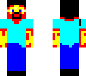 Deepfried Steve | Minecraft Skin