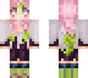 Demon Slayer - Mitsuri kanroji | Minecraft Skin