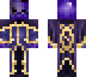 infected indigo steve leader | Minecraft Skin