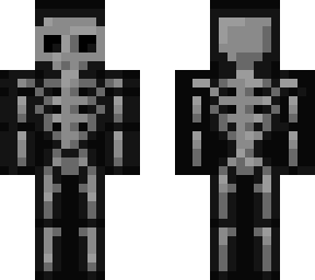 MoonWell's Skeleton 4px | Minecraft Skin