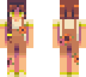 Poppies-yellow life | Minecraft Skin