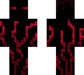 red cracked monster? | Minecraft Skin