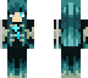 Warden girl | Minecraft Skin