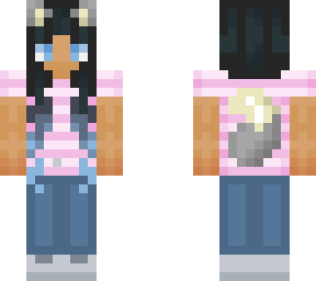 Wolf Girl | Minecraft Skin