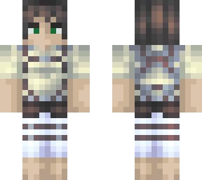 Eren Jaeger Ocean | Minecraft Skin