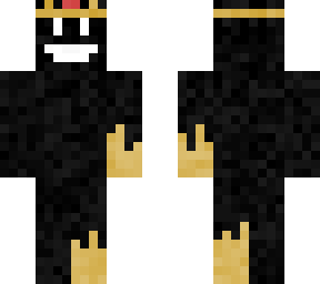 Gold smile | Minecraft Skin