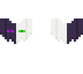 Hlaf and Half Ender Shawl Base | Minecraft Skin