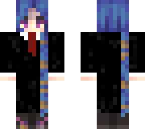 jinx ina suit | Minecraft Skin