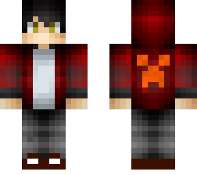 Minecraft Red Creeper