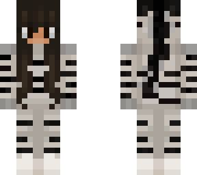 Zebra Girl | Minecraft Skin