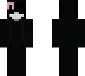 black onesie girl | Minecraft Skin