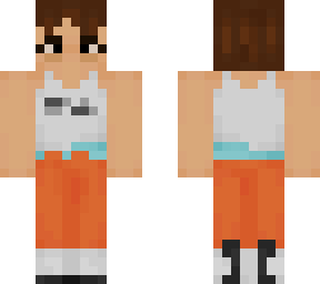 Chell | Minecraft Skin