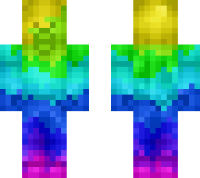 rainbow steve | Minecraft Skins