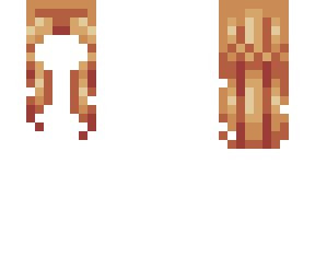 Half Up Crown Braid HB Red | Minecraft Skin