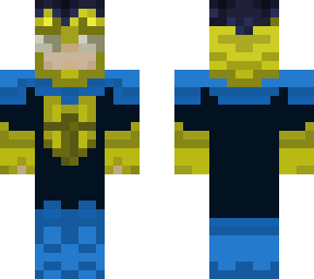 Invincible Yellow Suit | Minecraft Skin