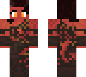 Karlach BG3 Edit for classic body type | Minecraft Skin