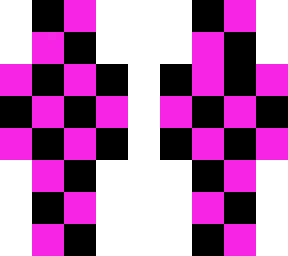 Missing texture block (Purple and Black) | Minecraft Skin