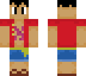 Monkey D. Luffy | Minecraft Skin