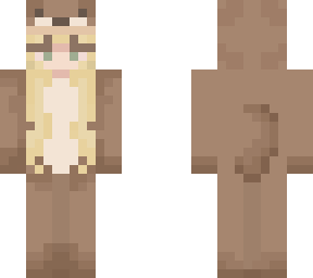 Otter Girl | Minecraft Skin