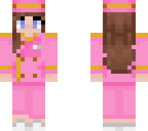 Pink TOT Bellhop | Minecraft Skin
