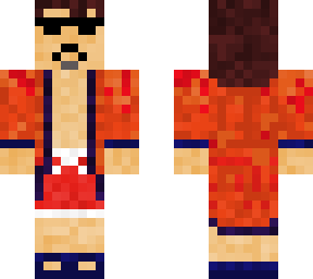 Sombrerero alice in borderland | Minecraft Skin