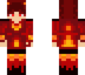 Zeph corruption skin HosSMP | Minecraft Skin