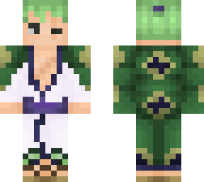 Zoro (Wano) | Minecraft Skin