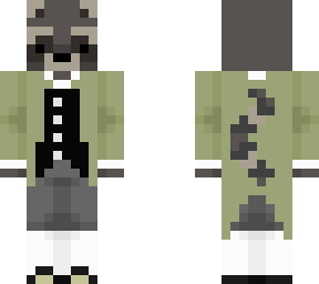 *those dang raccoon colonizers!* REUPLOAD | Minecraft Skin