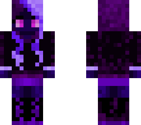 Amuret Listhanyr OC Enderman girl v2 | Minecraft Skin