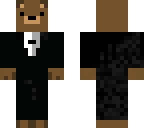 Bear in a Suit | Minecraft Skin