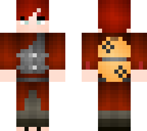 gaara child of the sand | Minecraft Skin