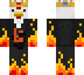 LALALAL LAVA CHICKEN | Minecraft Skin