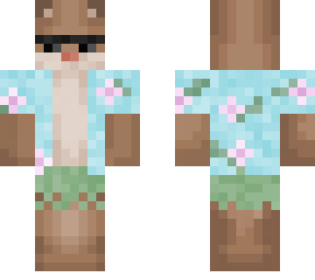 Summer Hamster | Minecraft Skin
