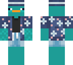perry the platypus | Minecraft Skins