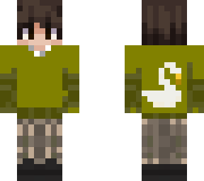 Swan Boy | Minecraft Skin