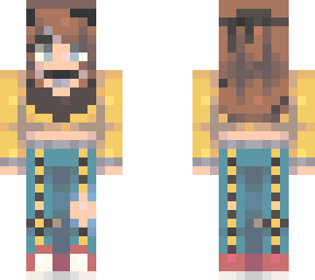 . Caution Tape . | Minecraft Skin