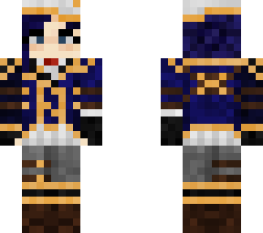 ARCANE Commander Caitlyn | Minecraft Skin