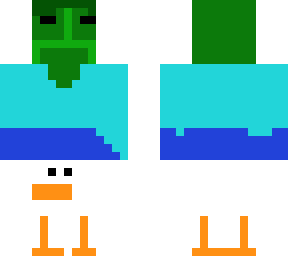 chicken Jockey | Minecraft Skin