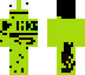 crazy frog | Minecraft Skin