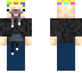 Drippy King Pug | Minecraft Skin