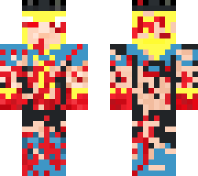 Invincible beaten up | Minecraft Skin