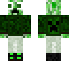 Shocked Creeper | Minecraft Skin