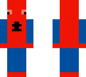 spooderguy with chlorine in eyes | Minecraft Skin