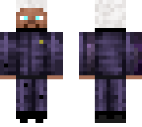 Steve Satoru (Gojo hair) | Minecraft Skin