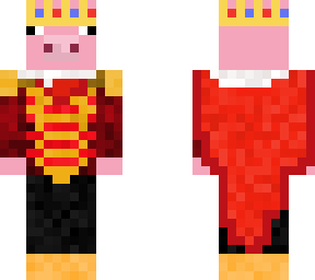 True King Technoblade | Minecraft Skin